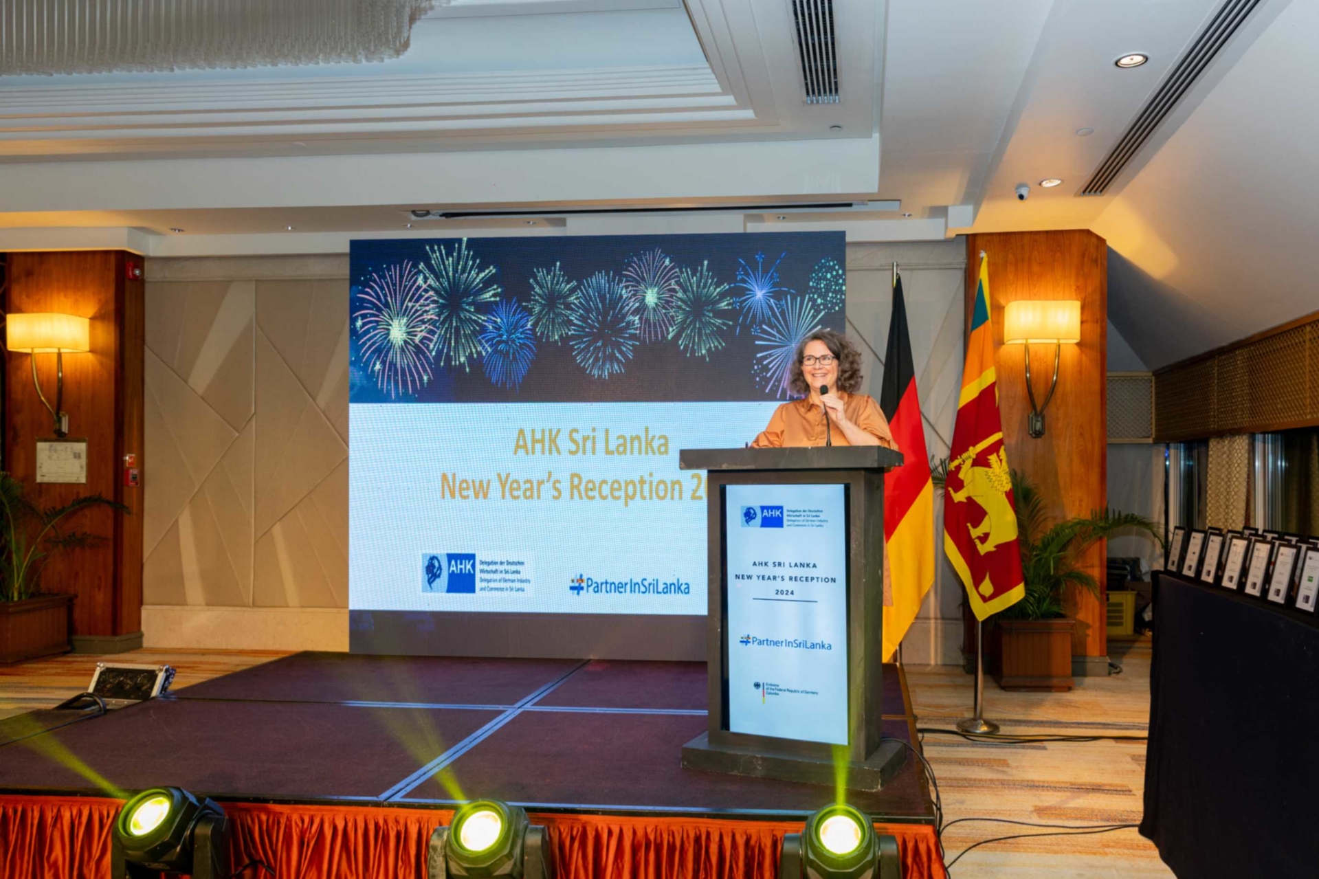 AHK Sri Lanka veranstaltet spektakulären Neujahrsempfang 2024